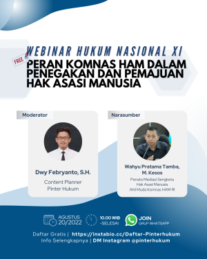 Peran Komnas HAM Dalam Penegakan & Pemajuan Hak Asasi Manusia